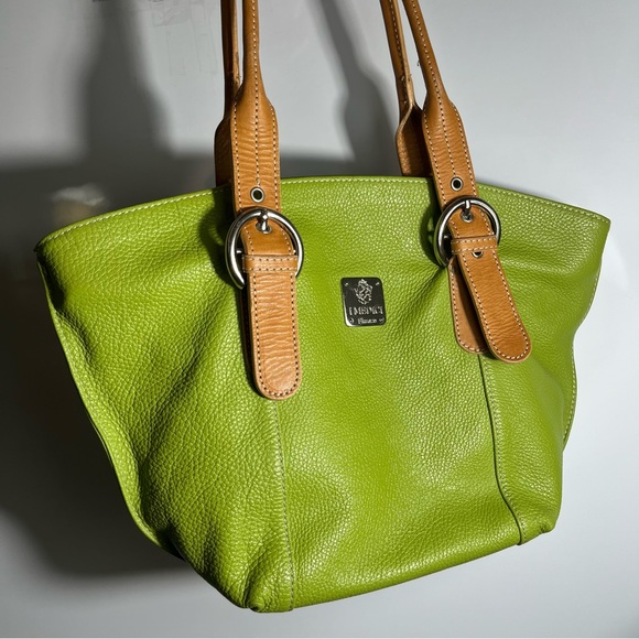 Vera Pelle | Bags | Vera Pelle I Medici Firenze Brightlime Green ...
